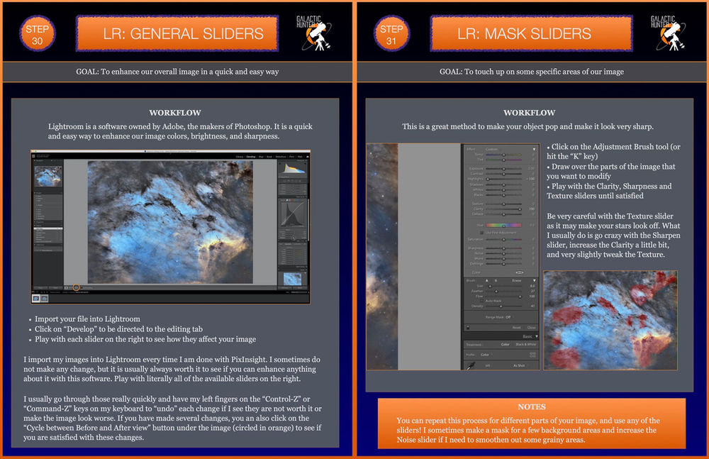 Galactic Hunter Advanced PixInsight Workflow now available!