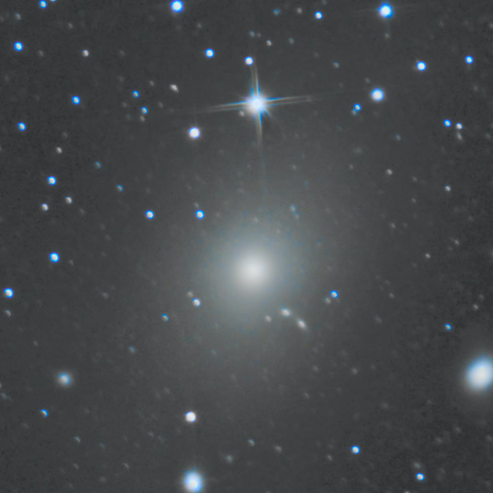 Markarian's Chain - A Handful of galaxies photographed in virgo