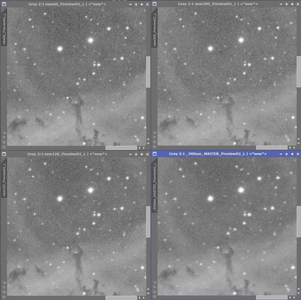 Short vs long exposures for astrophotography - Galactic Experiment 3