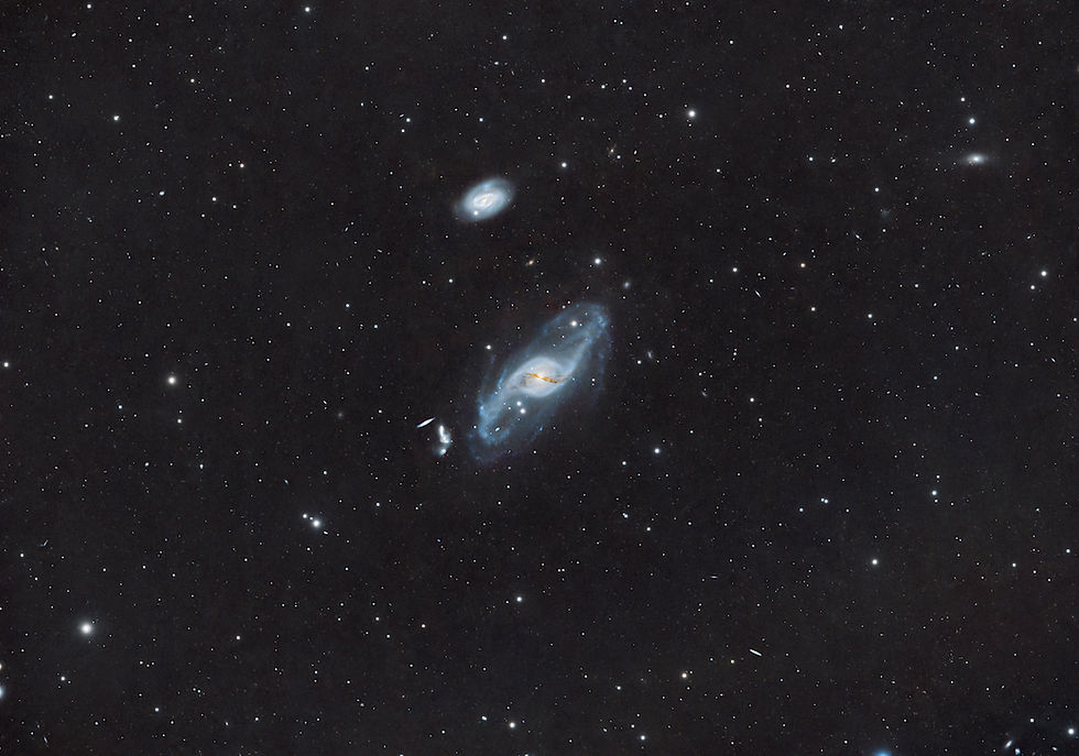 NGC 3718 - S-Shape Galaxy in Ursa Major | Astrophotography Tips & Pictures