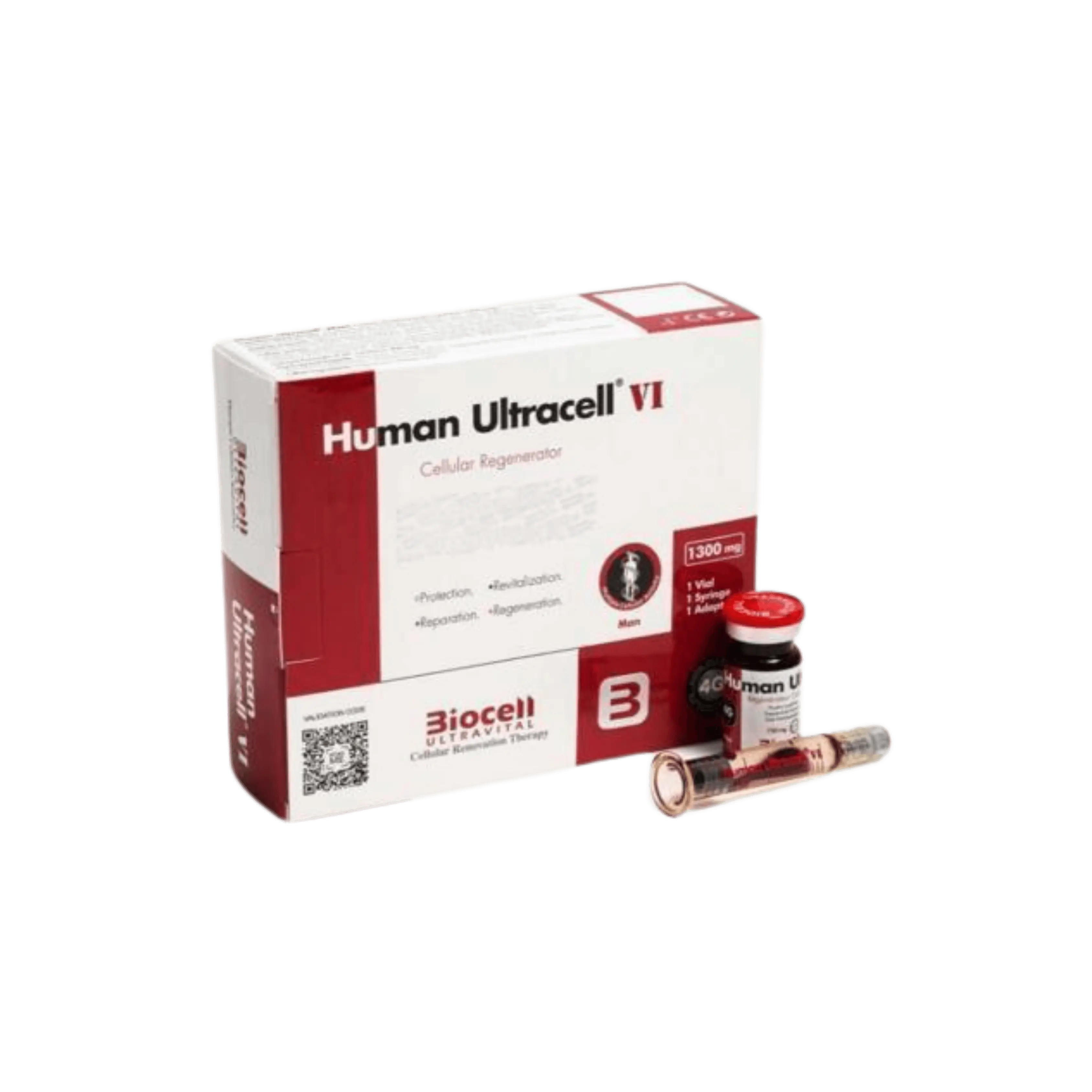 Human Ultracell VI (Hombre) | Terapia Antienvejecimiento ~ 4G