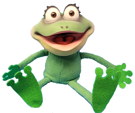 Popcorn The Frog - Explorers Puppet | minimagickits