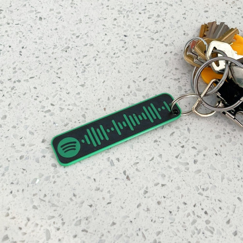 Spotify Codes Keychain | Distinguished 3D