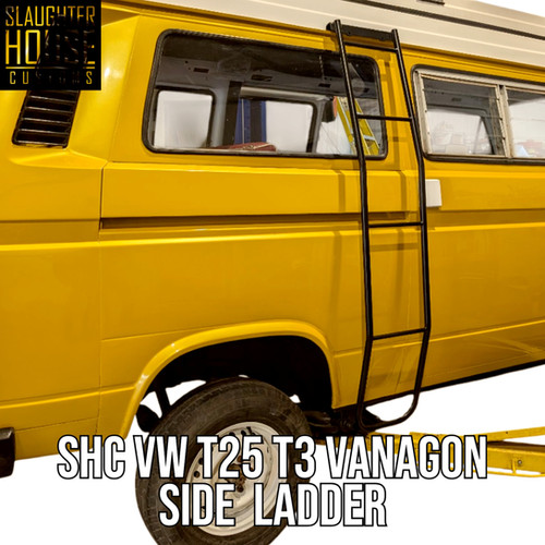 SHC VW T25 T3 Vanagon Side Ladder (No vehicle sidebars) | SHC CURRENT