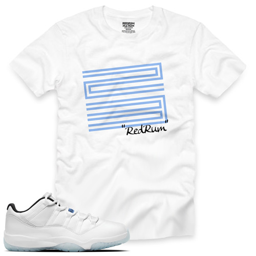 Legend Blue 11 Low 23 T-Shirt | Redrum Nation