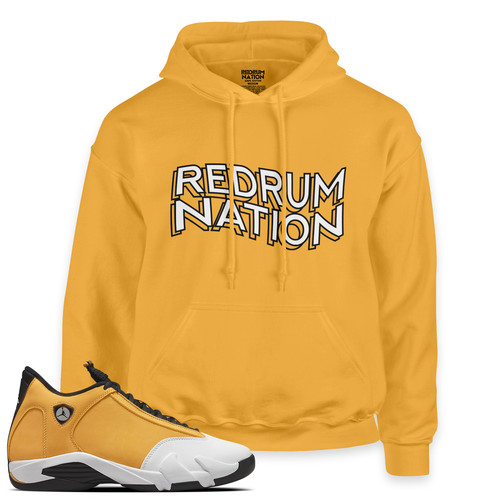Light Ginger 14 Redrum Nation V12 Pullover Hoodie | Redrum Nation