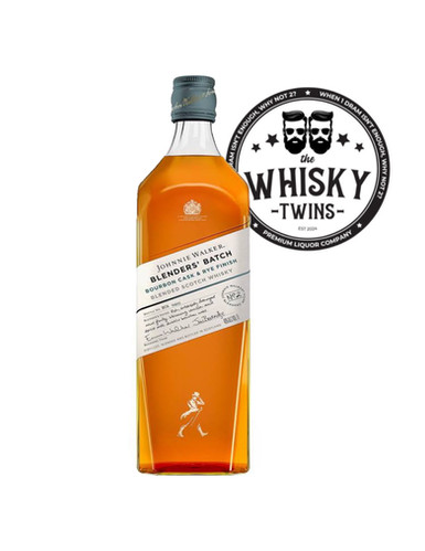 Johnnie Walker Blender’s Batch Bourbon Cask & Rye Finish Blended Scotch ...