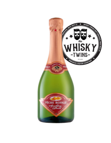Pêche Royale Sparkling Wine | The Whisky Twins