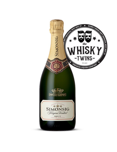 Simonsig Brut Kaapse Vonkel Cap Classique | The Whisky Twins