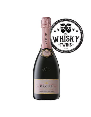 Krone Vintage Brut Rose Cap Classique | The Whisky Twins