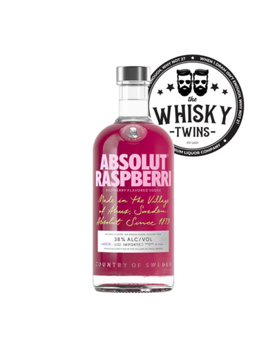 Absolut Vodka: Raspberry Flavoured | The Whisky Twins