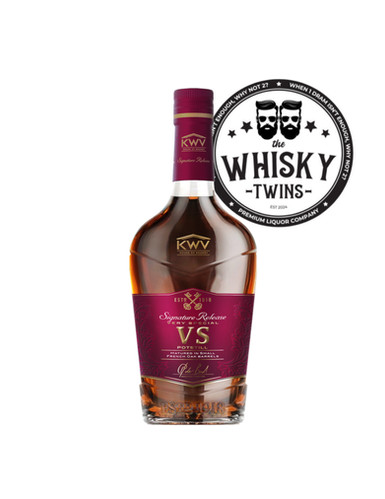 KWV VS Pot Still Brandy : Signature Release :Matured In Small French ...