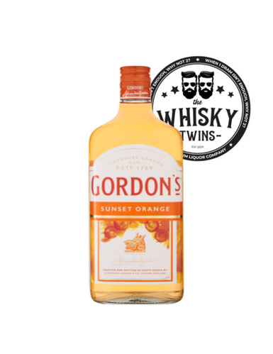 Gordon’s Sunset Orange Flavoured Gin | The Whisky Twins
