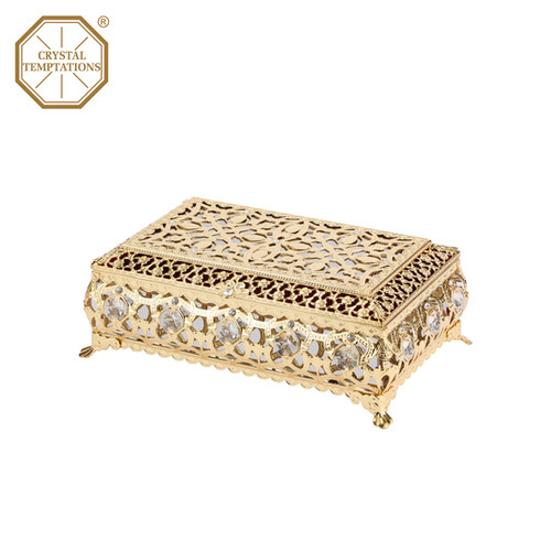 24K Gold Plated Jewellery Box Crystal | CRYSTAL TEMPTATIONS® | Union ...