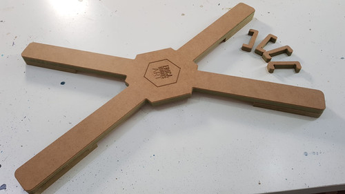 24"X Extention Arms (for 14" spinner) | Erica Hughes Art