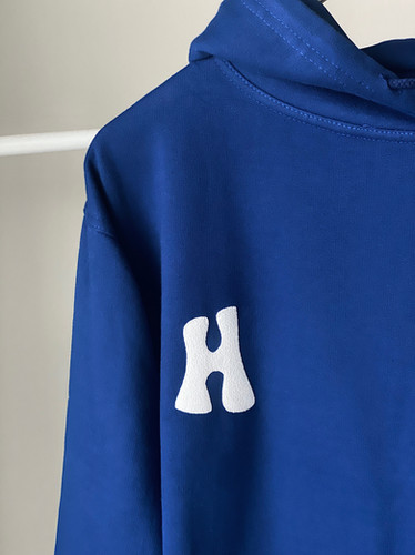 Letters Puff Printed Hoodie | Qoton