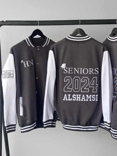 Embroidered Varsity Jacket 15 | Qoton