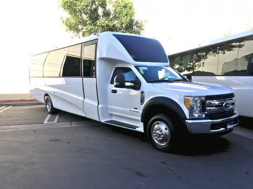 28 passenger Luxury Executive Minibus / Shuttle Bus | Reston Bus Travel