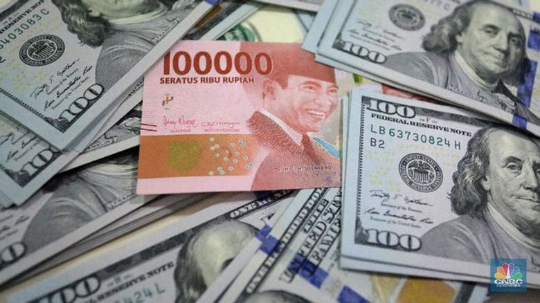 Rupiah Balik lagi Menurun Menjelang Akhir Minggu Ini
