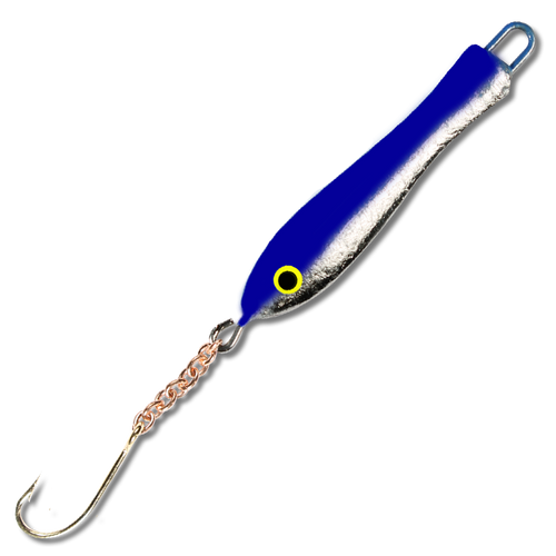 Dark Blue Silver | shucks-lures
