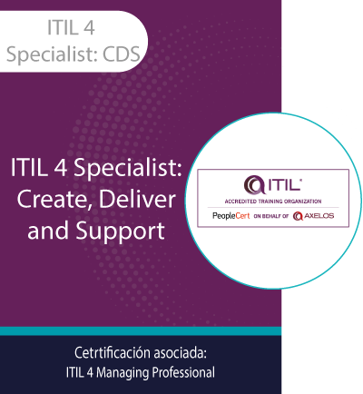 ITIL 4 Specialist: CDS | ITIL Specialist: Create, Deliver and Support ...