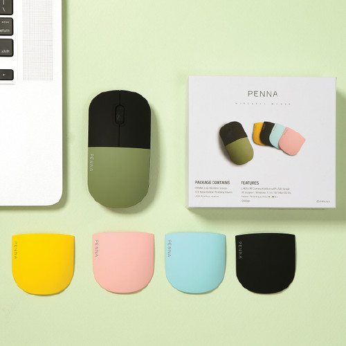 PENNA Mouse(1Mouse+4Cover) | Elretron Online Shop