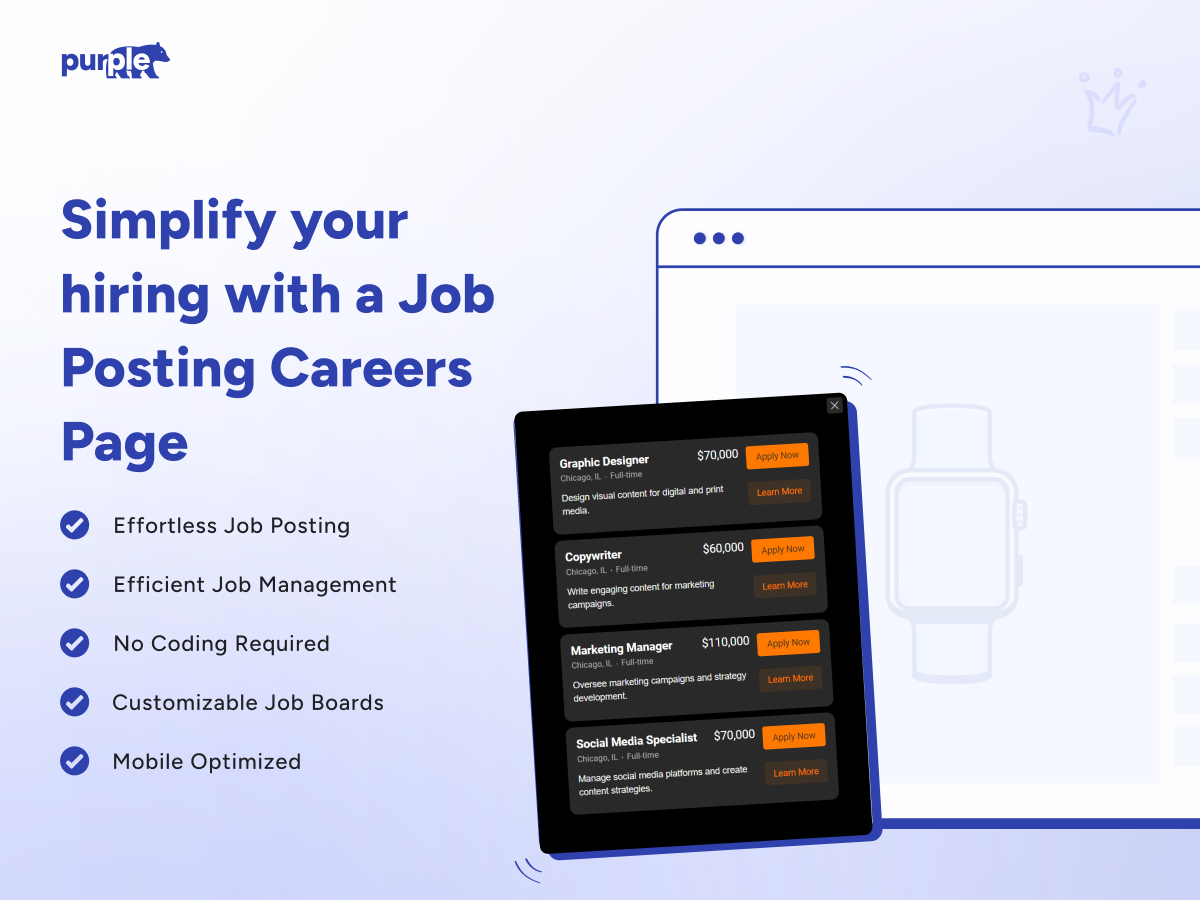 Job Posting Careers Page | Wix App Market | Wix.com