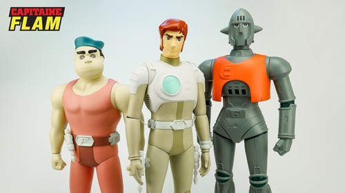 ALoH - CAPTAIN FUTURE 16 inch FIGURES FULL SET OF 3 | Omocha Ichiba