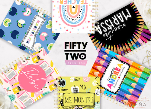 40 Teachers Covers 2021 | Fifty Two Planners