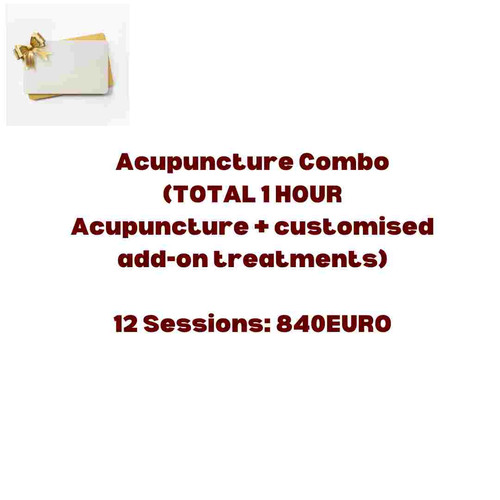 Acu Combo 12 Sessions Egift | carecure