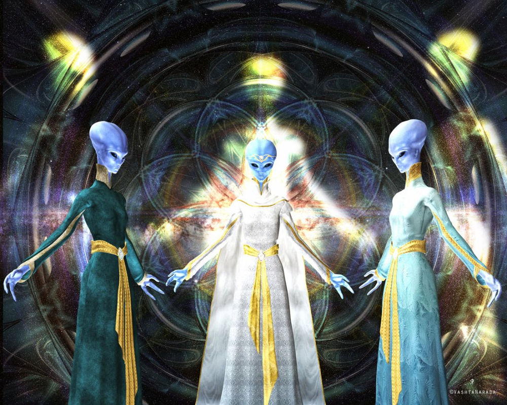 The Arcturians Speak from the Athena Starship Unite Together