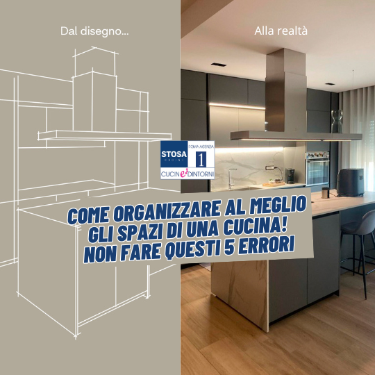 Come organizzare gli spazi di una cucina Stosa: cestoni, colonne ...