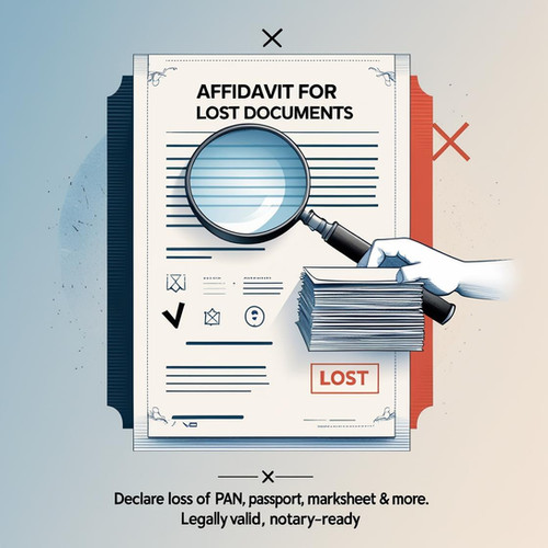 AFFIDAVIT FOR LOST DOCUMENTS | Expert Jurist LLP