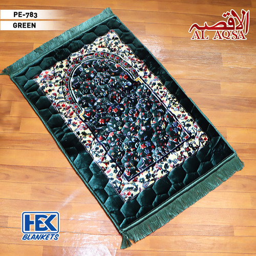 Al-Aqsa Quilted Prayer Mat | HBK Blankets Online