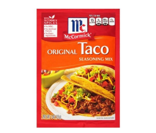 Taco Seasoning - McCormick | American Groceries