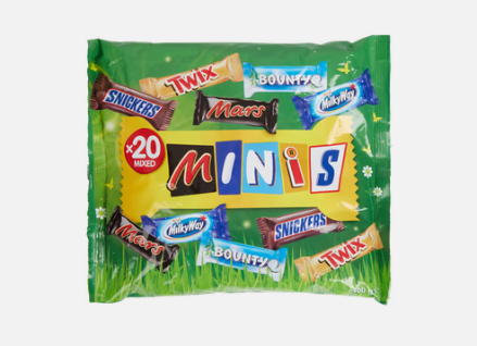 20 Fun Size Chocolate Bars - BBD August | American Groceries