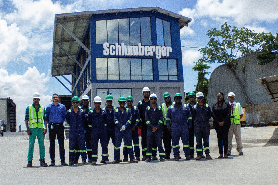 Schlumberger Hires 12 Guyanese for Oilfield Operations