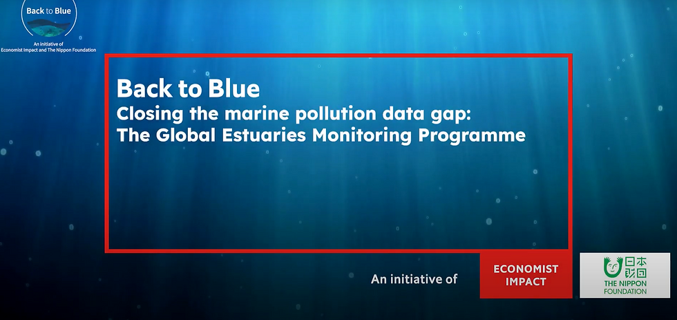 Closing the marine pollution data gap: The Global Estuaries Monitoring ...