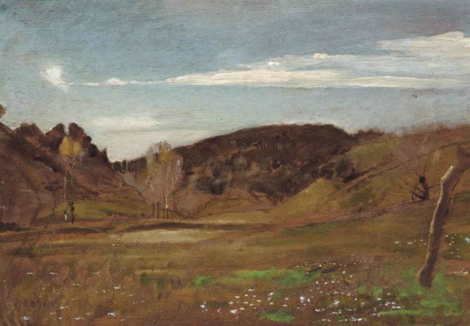 Giovanni Costa - In the Campagna | MartinBeislyFineArt