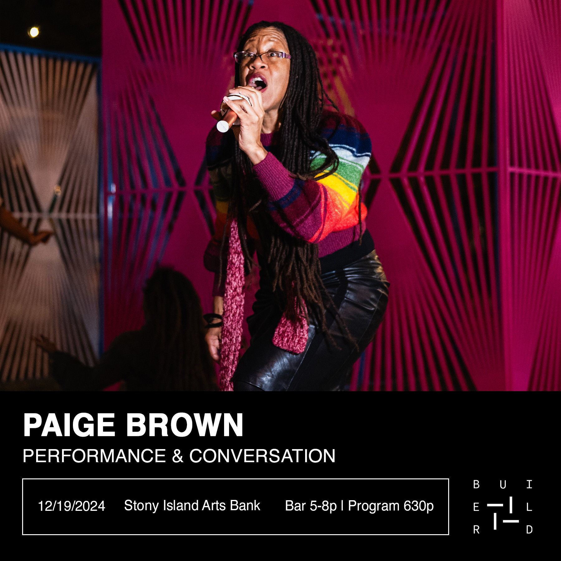 Paige Brown: Performance and Conversation | Rebuild Foundation