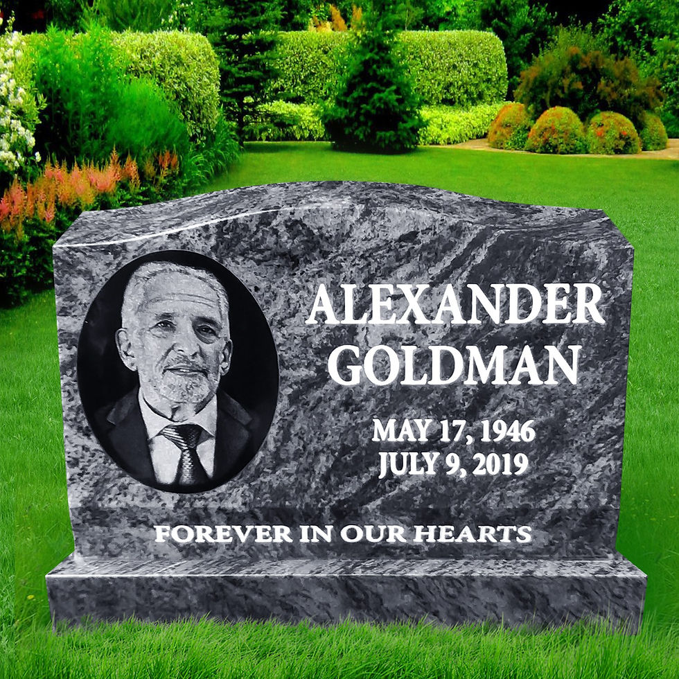 Footstones | Grave Markers | Stone Tributes By Lisovetsky