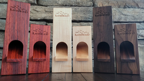 Single-Wood Dice Tower: 7" & 10" | RavenwoodWoodworks