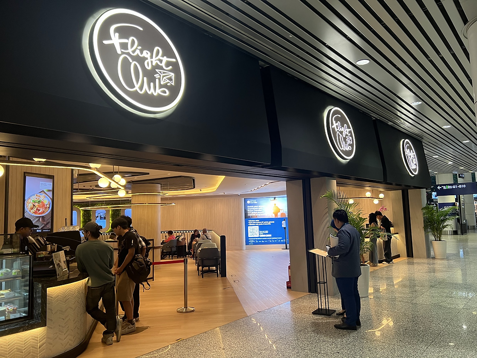 Refined Points: First Look | Flight Club KLIA Terminal 1 - Lounge or ...