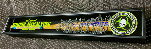 Real Barbed Wire Baseball Bat | Brian Page Artist