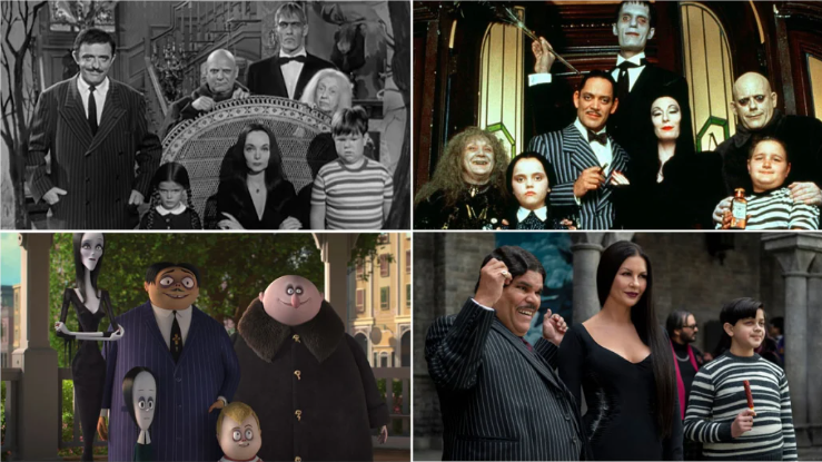 A Rich Evolution of The Addams Family