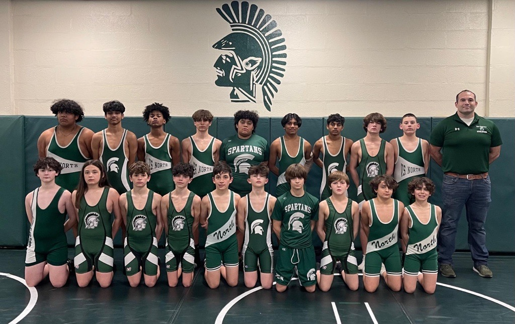 North Wrestling Team Wins District Championships