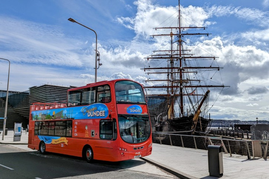 Dundee's Open Top Tour Bus Returns From Today | Dundee Culture