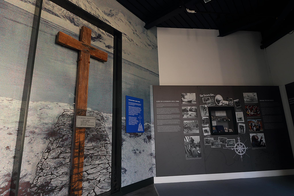 Shackleton's Hope Cross is now on display at Discovery Point | Dundee ...