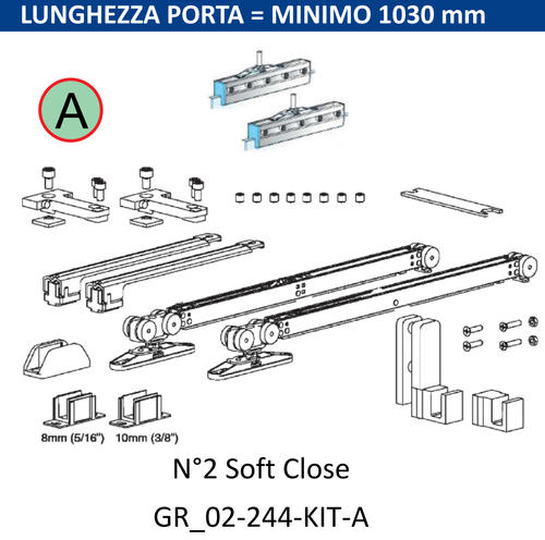 KIT-A Modello Diana | 02-244-KIT-A | Gierre Fittings