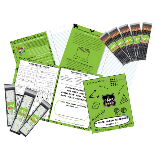 The Dope Math Bundle – 30 Pack (Grades 3-4) | FMS